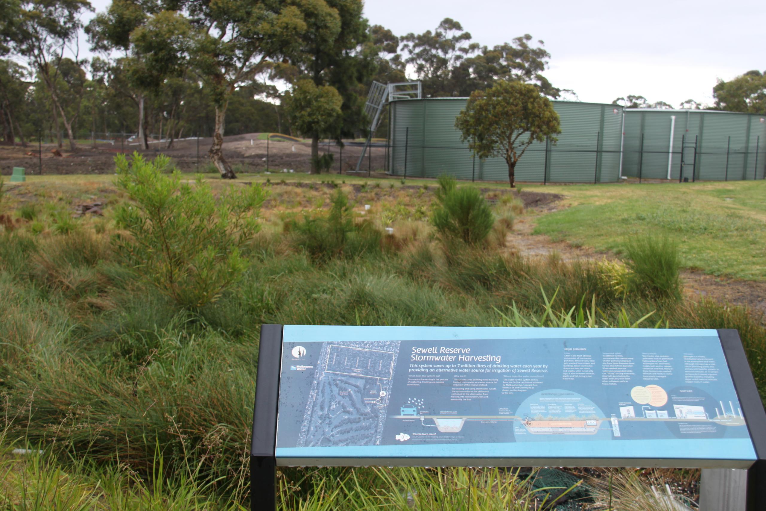 Sewell Reserve - Design Flow